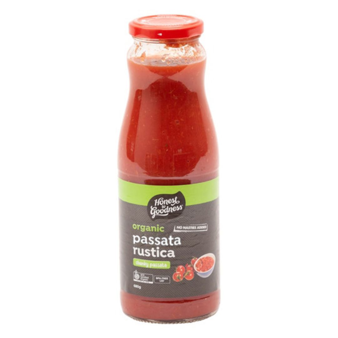 Organic Passata Rustica 680g – Nourish Wholefoods