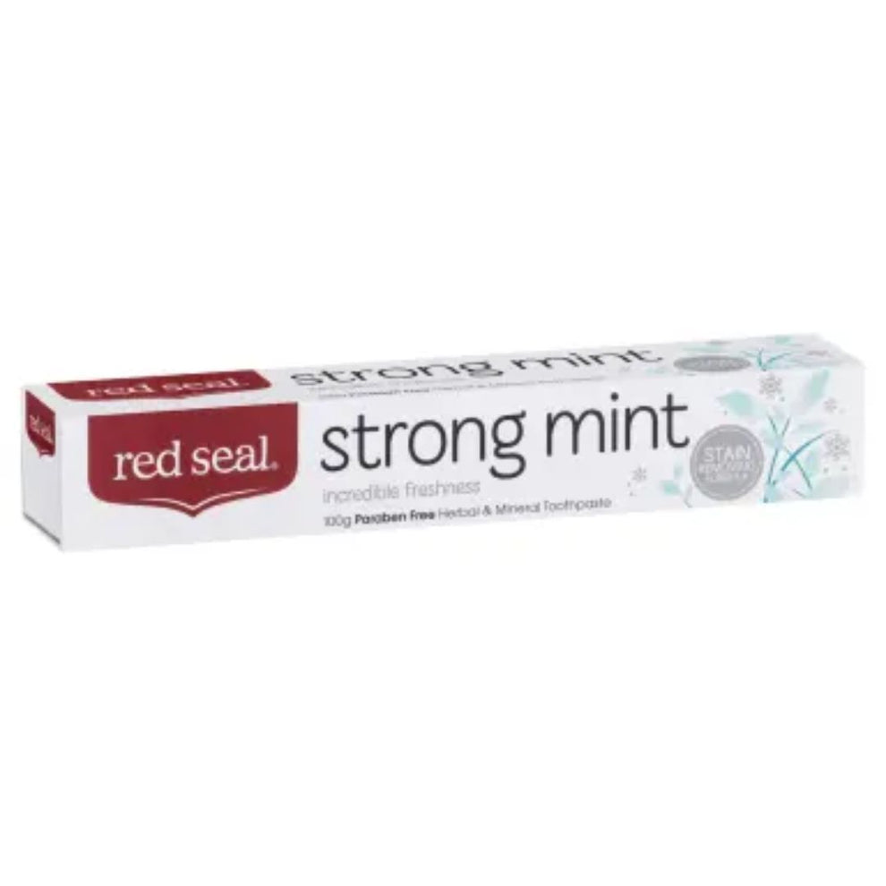Strong mint toothpaste – Nourish Wholefoods